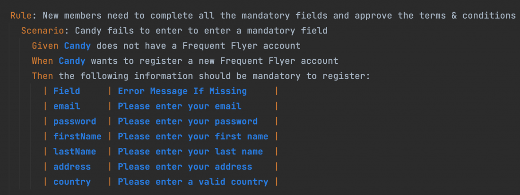 How Do You Do Field Validation In Gherkin John Ferguson Smart
